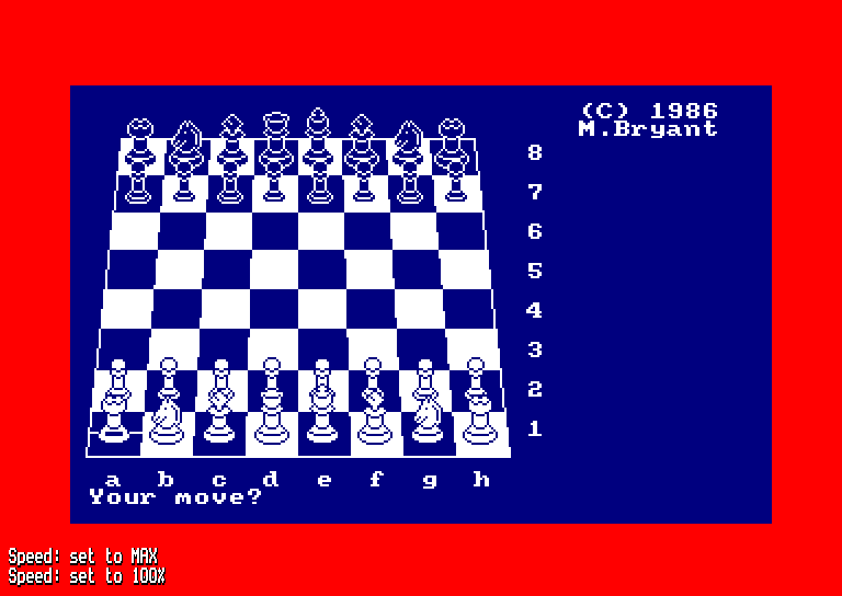Colossus 4 Chess (1986)(CDS Microsystems) - ROMs Amstrad CPC - Amstrad ...